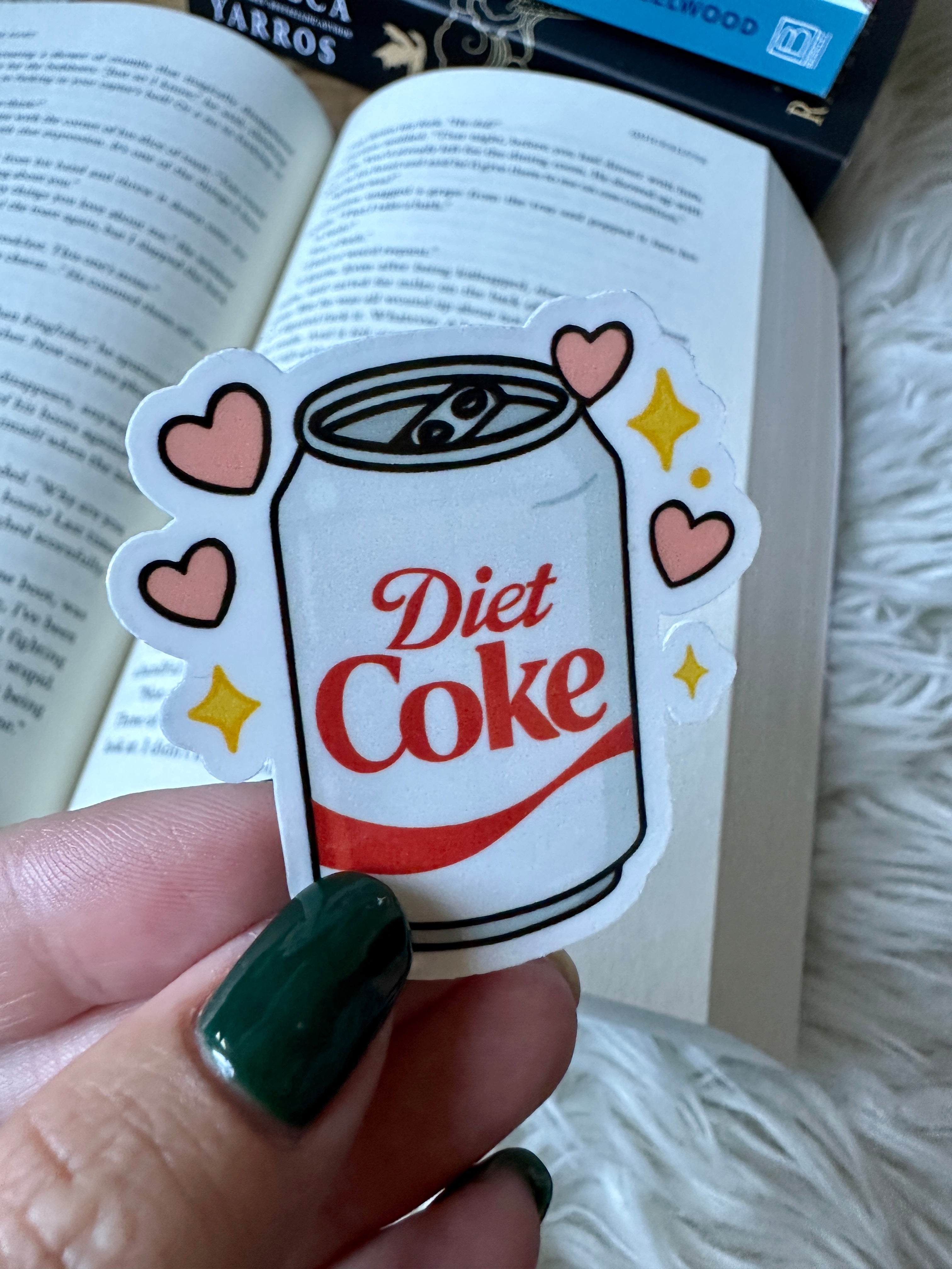 Diet Coke Love Sticker – Lantern & Lace